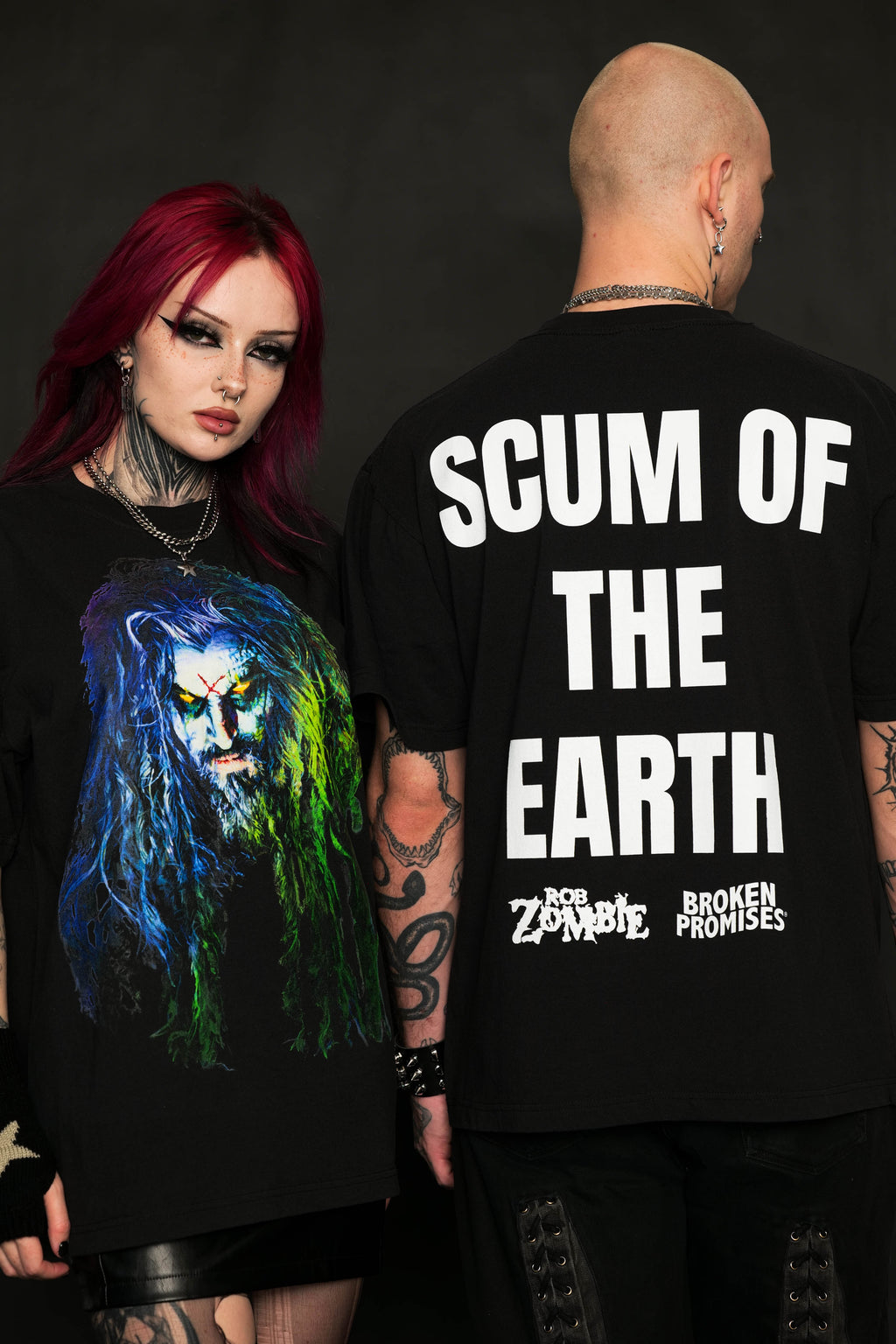 BP X Rob Zombie Scum of the Earth Tee – Broken Promises Co