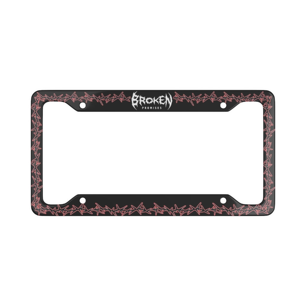 Mania License Plate Frame – Broken Promises Co