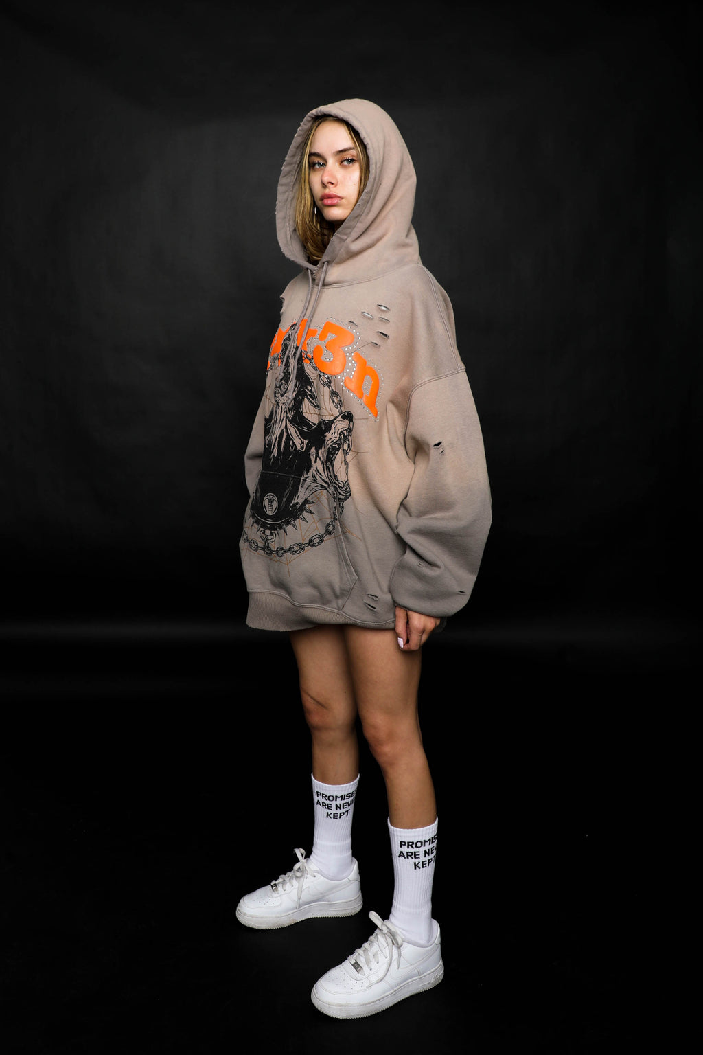 Moon Howler Hoodie – Broken Promises Co