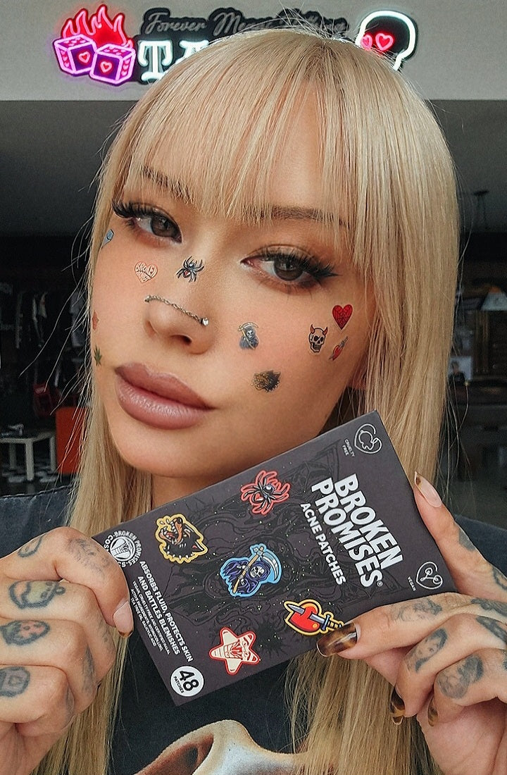 Tattoo Acne Patches – Broken Promises Co