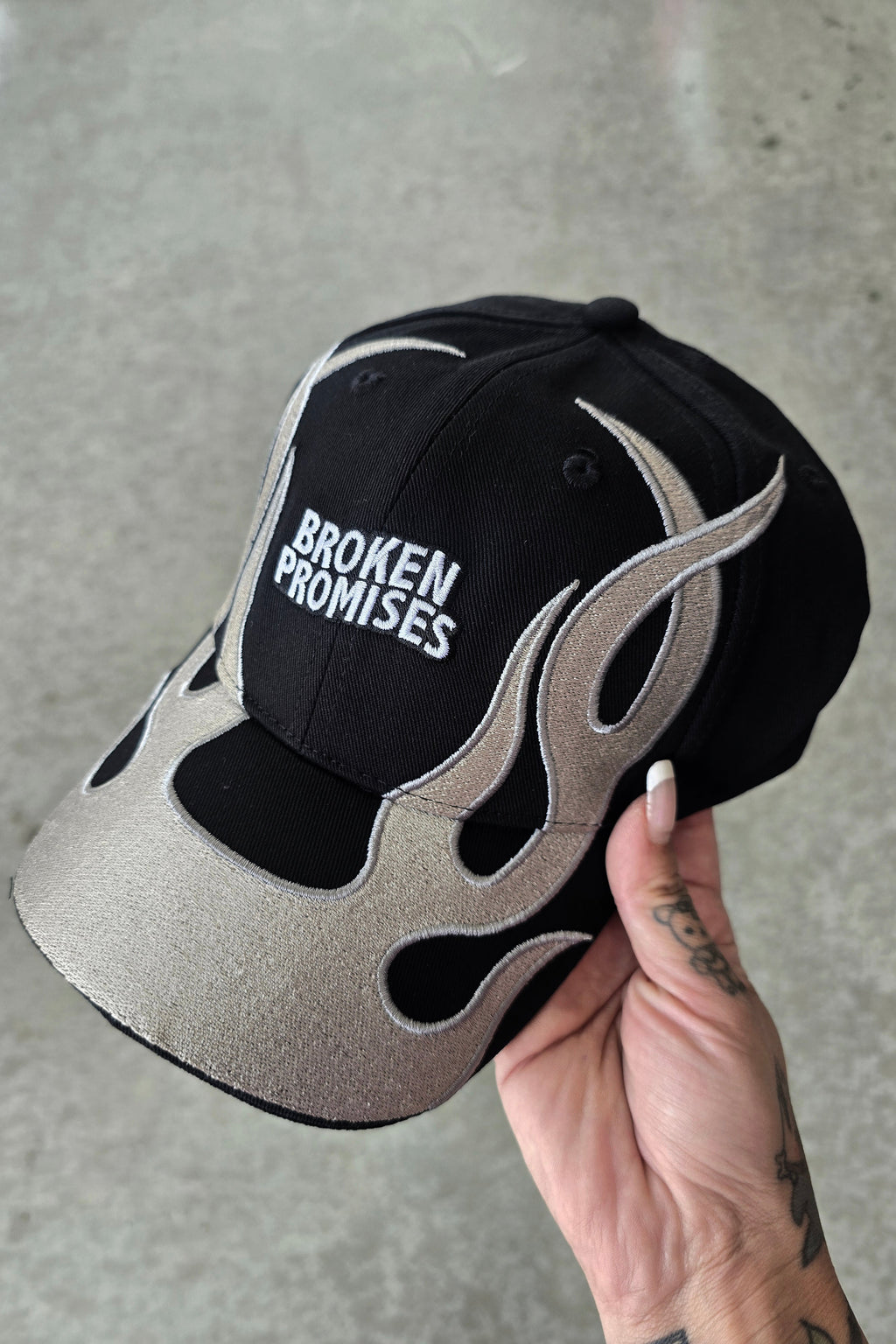 Tribalmetal Embroidered Hat – Broken Promises Co
